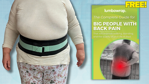 Lumbowrap® - The Plus-Size Hip & Lower Back Wrap For Big People ...
