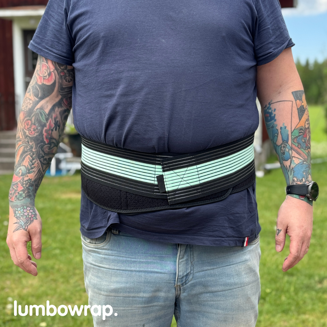 Lumbowrap® - The Plus-Size Hip & Lower Back Wrap For Big People + The ...