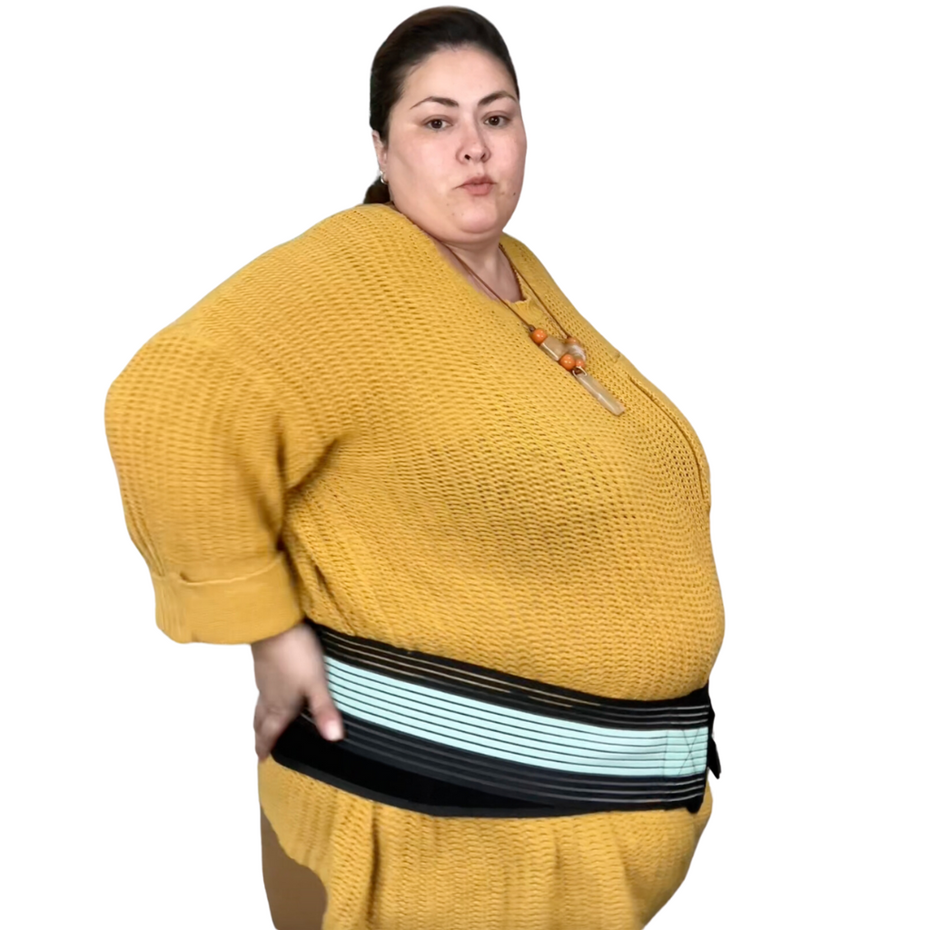 Lumbowrap® - The Plus-Size Lower Back Wrap With Metal Strips For Sciat ...